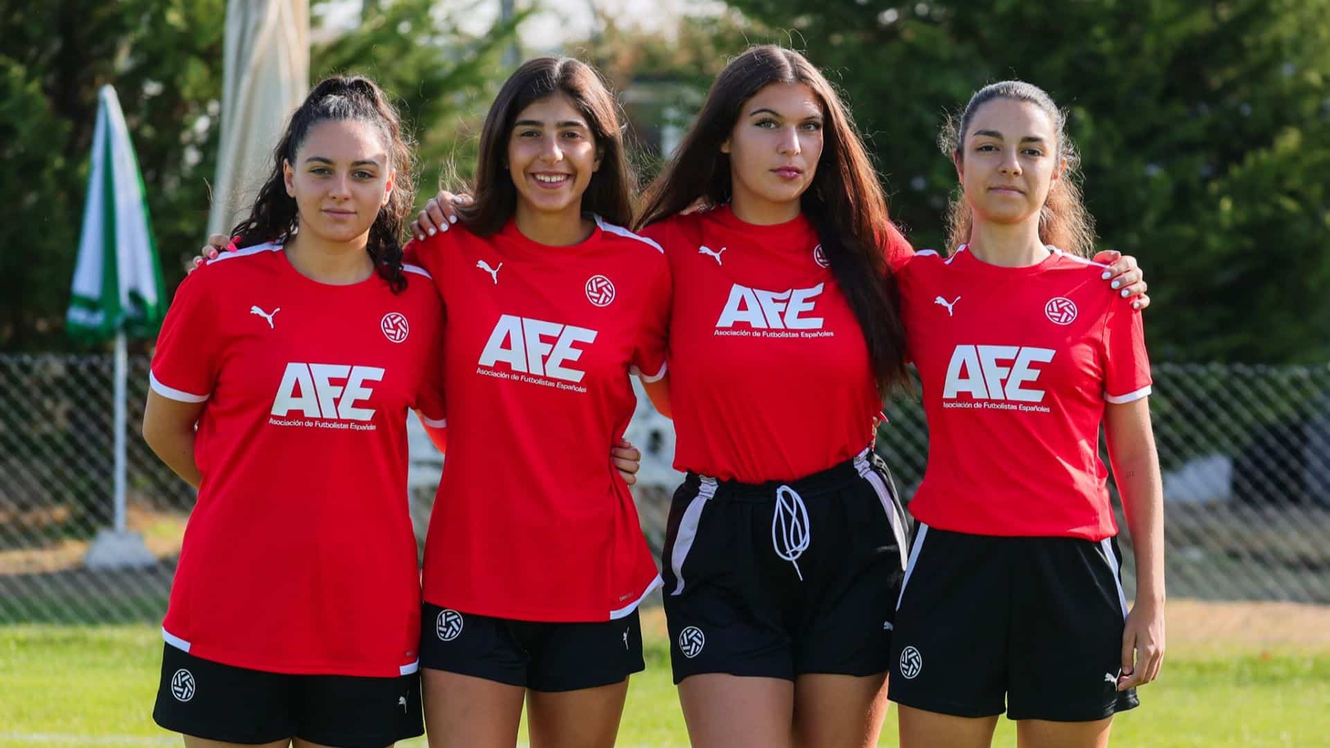 Alba, Luna, Nerea y Ana, garantía de gol ante cualquier portería - AFE
