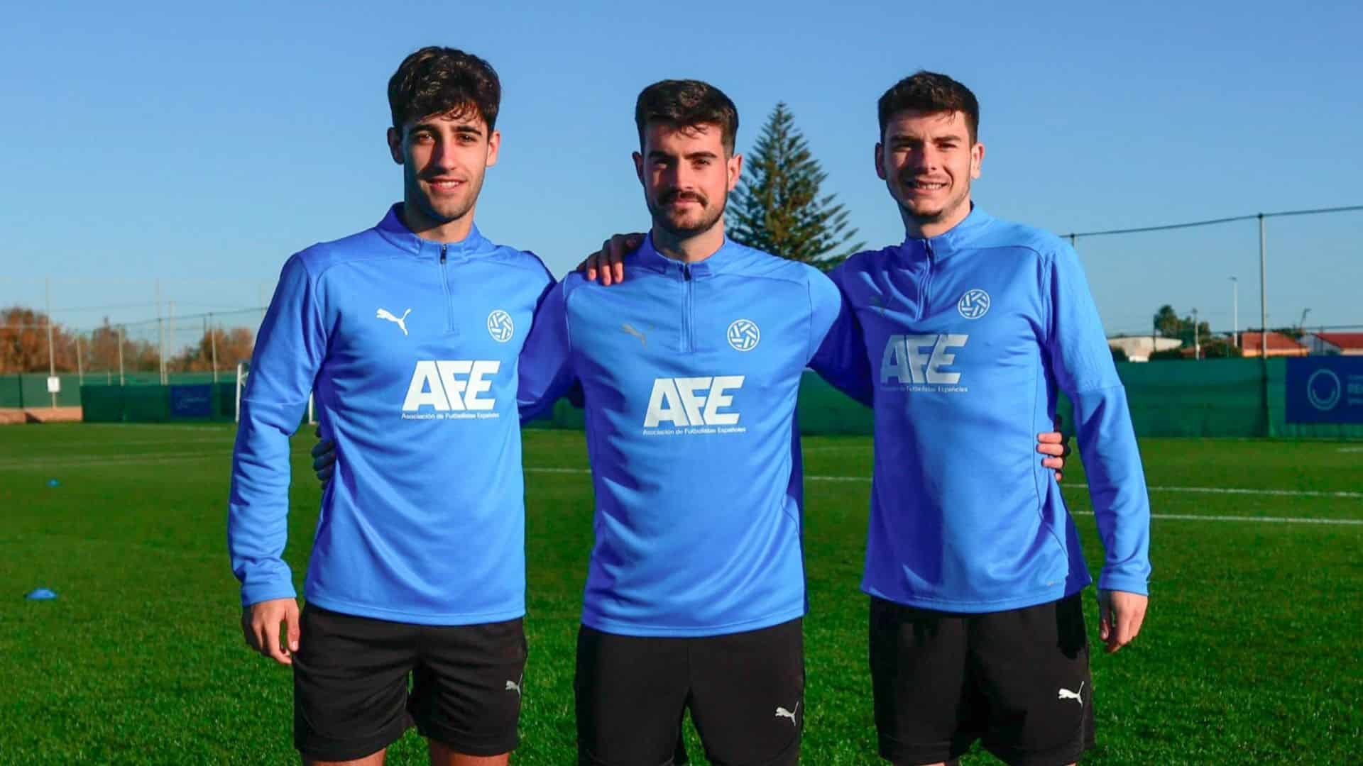 Alejandro Moroso, Damián y Pablo Ruiz, energía y juventud desbordante - AFE